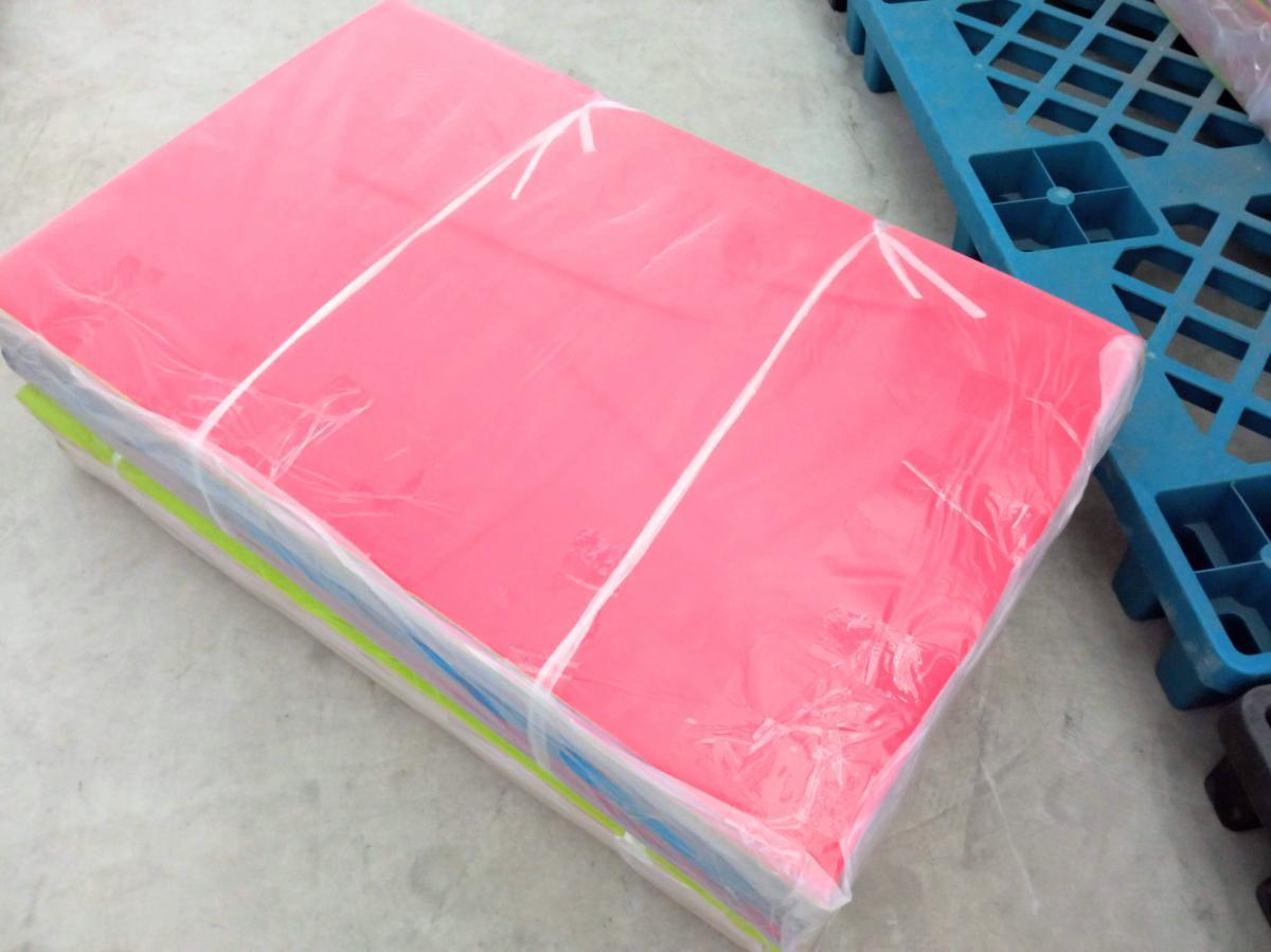 กระดาษสาห่อเหรียญโปรยทาน แบบสีพื้น
